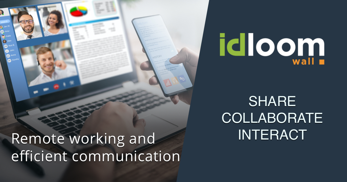 Remote working and efficient communication