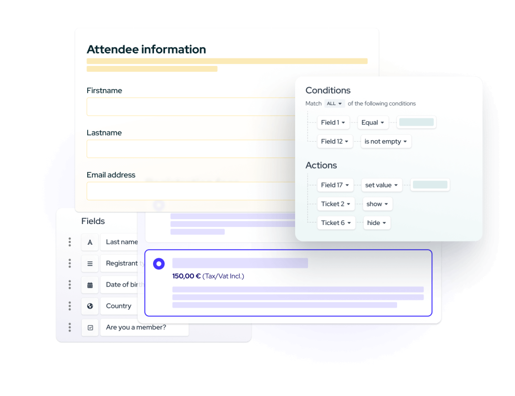 Event Registration Software with dynamic forms | idloom