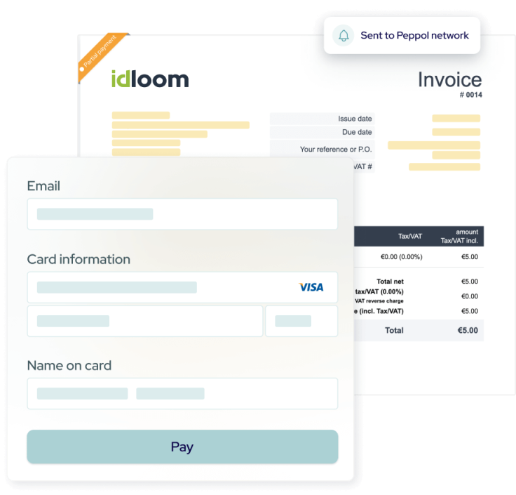 E-Invoicing solution & Payment Tracking for events | idloom